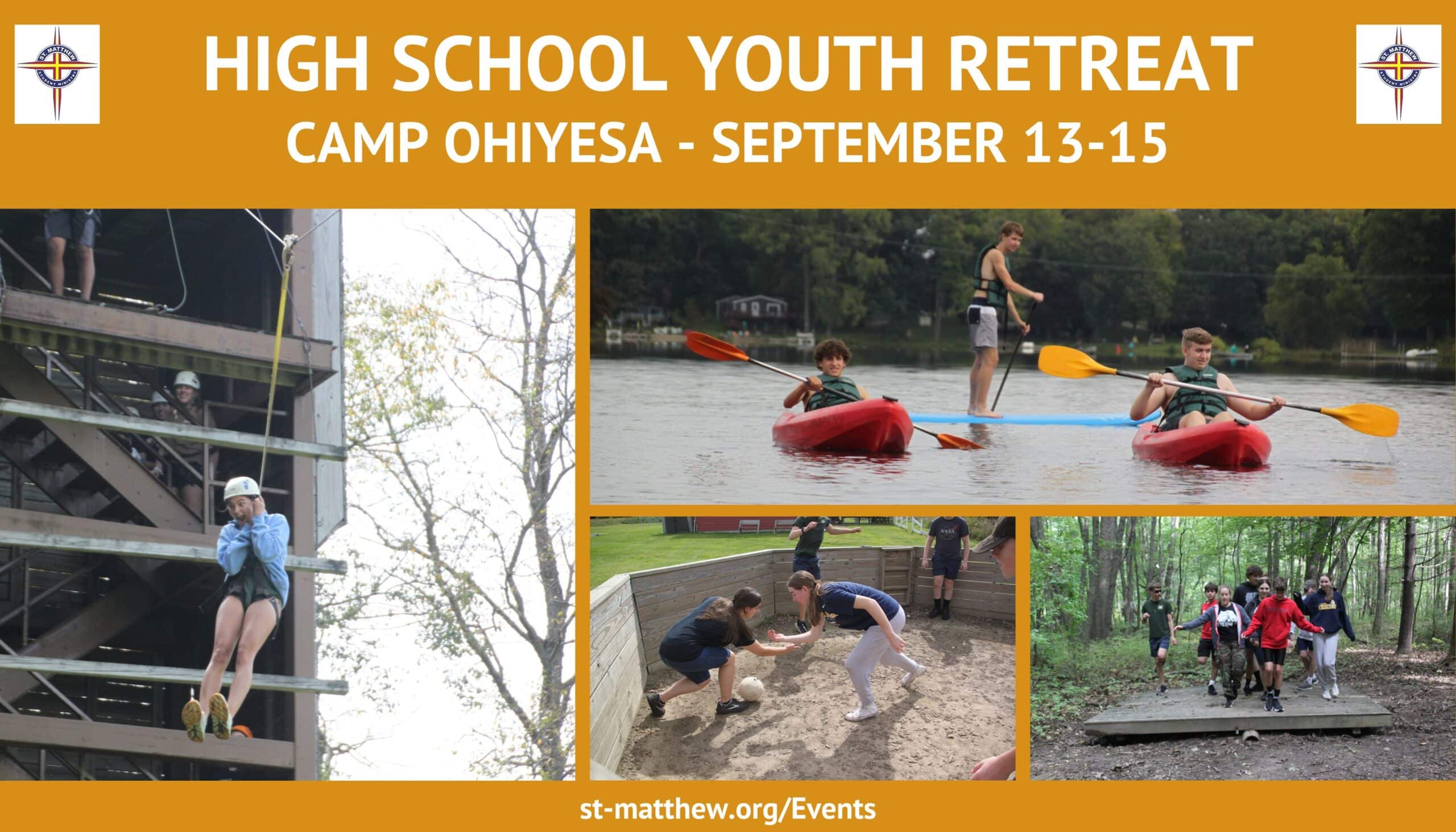 High School Youth Fall Retreat - St. Matthew Lutheran Church